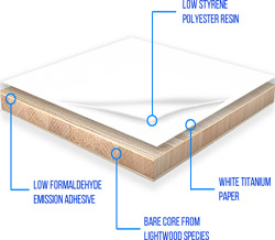 Gresik Prima Utama - Products Spesifications - Polyester Plywood ...